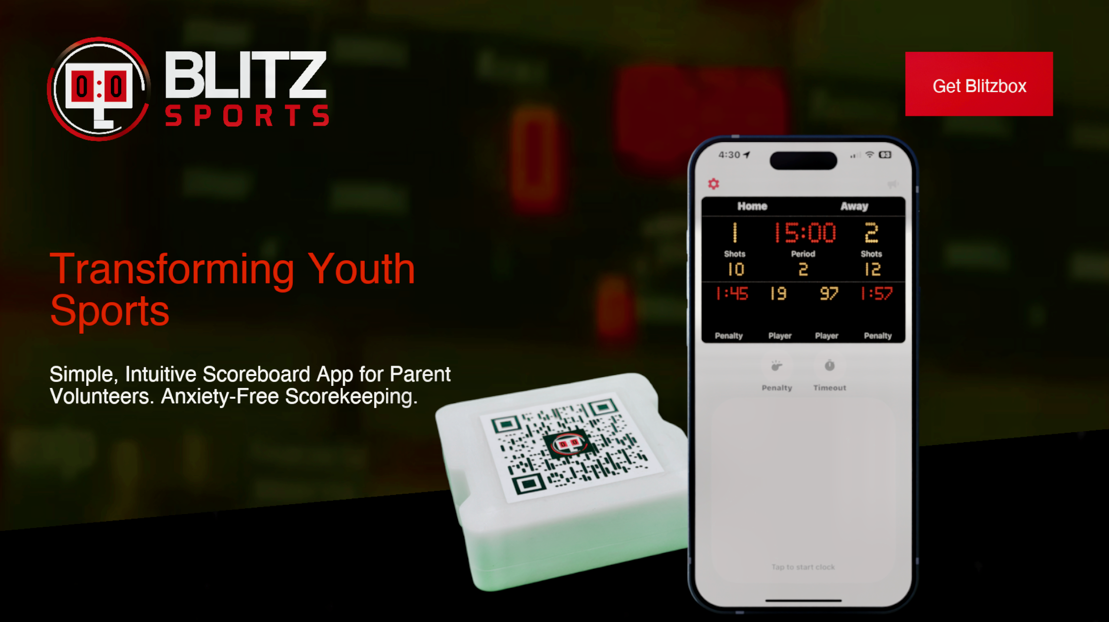 Blitz Sports: Score Clock App